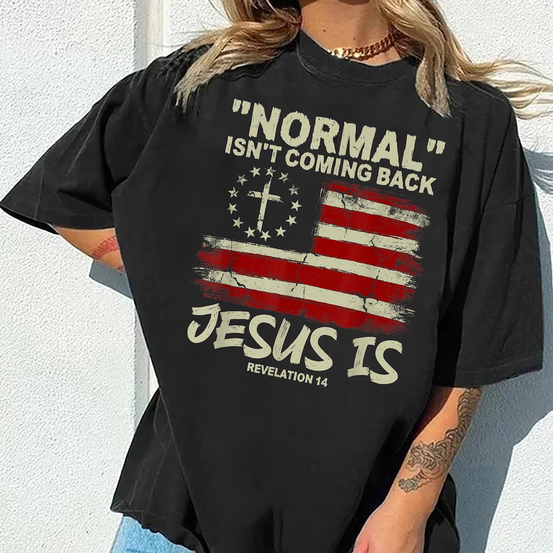 Jesus Shirt Inspirational Shirt American Flag Shirt Christian T Shirts