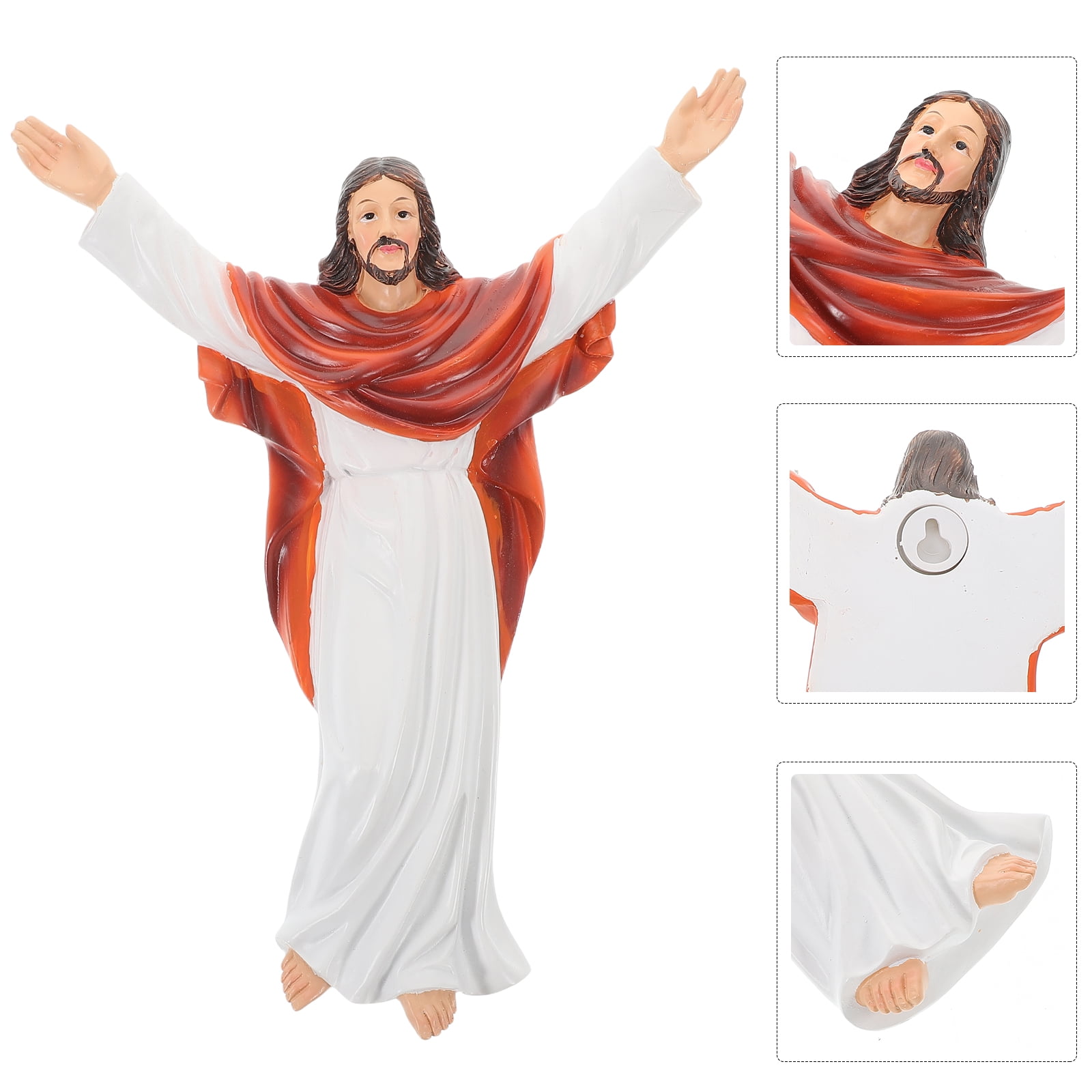 Jesus Statue Jesus Sculpture Ornament Classical Statue Jesus Hanging ...