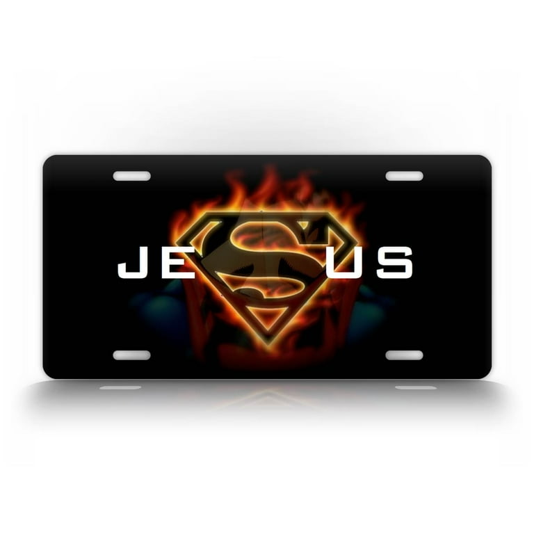 Jesus In Superman Logo
