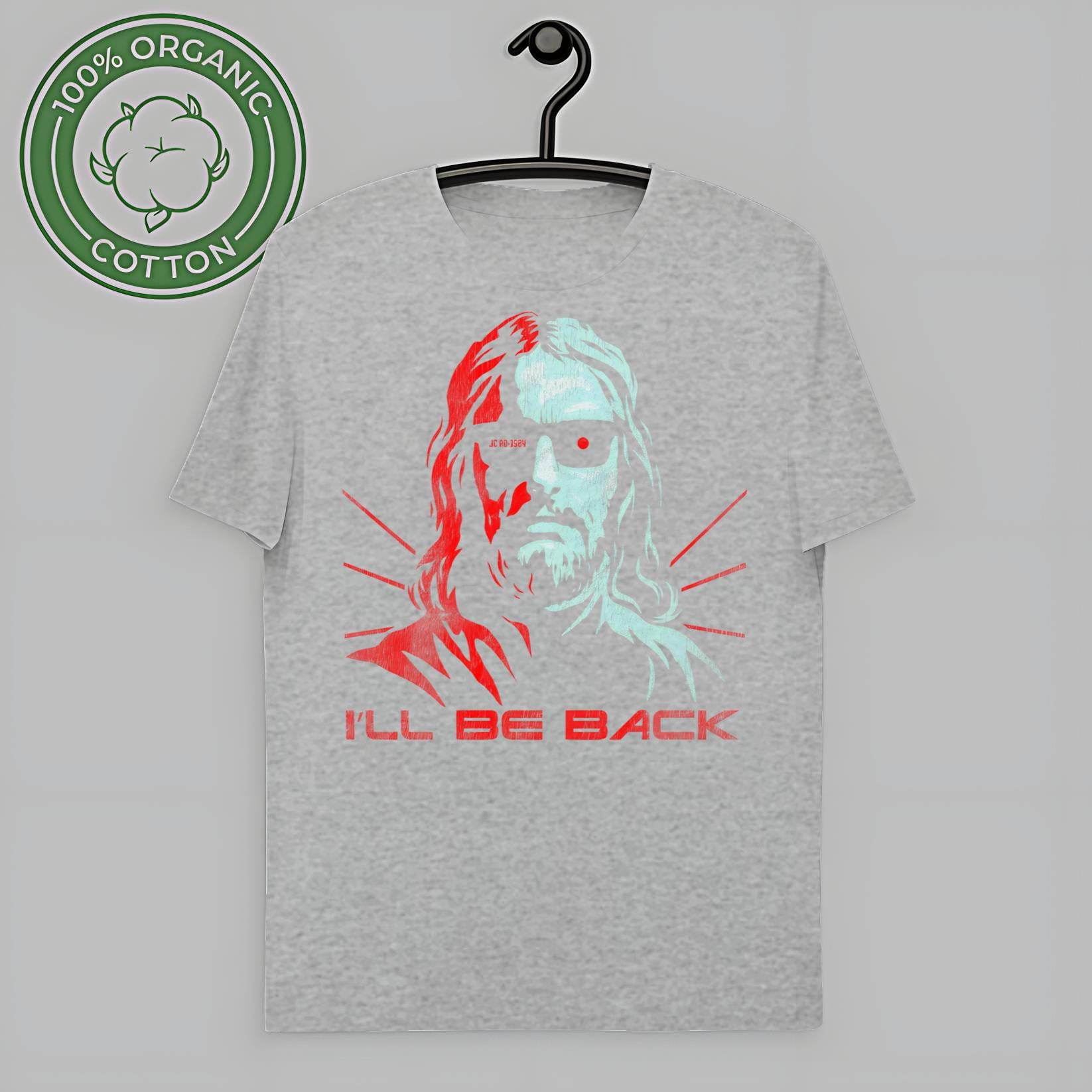 Jesus Terminator I'll Be Back T-Shirt, Men's and Women's Sizes (JES ...
