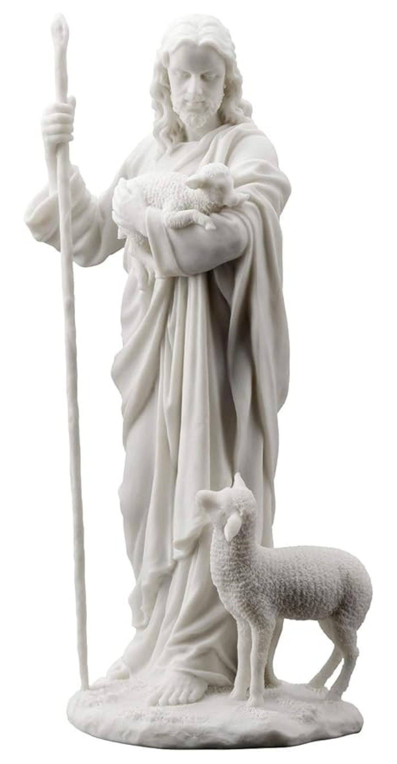 Jesus The Good Statue Sculpture 11 ½-Inch (White) - Walmart.com