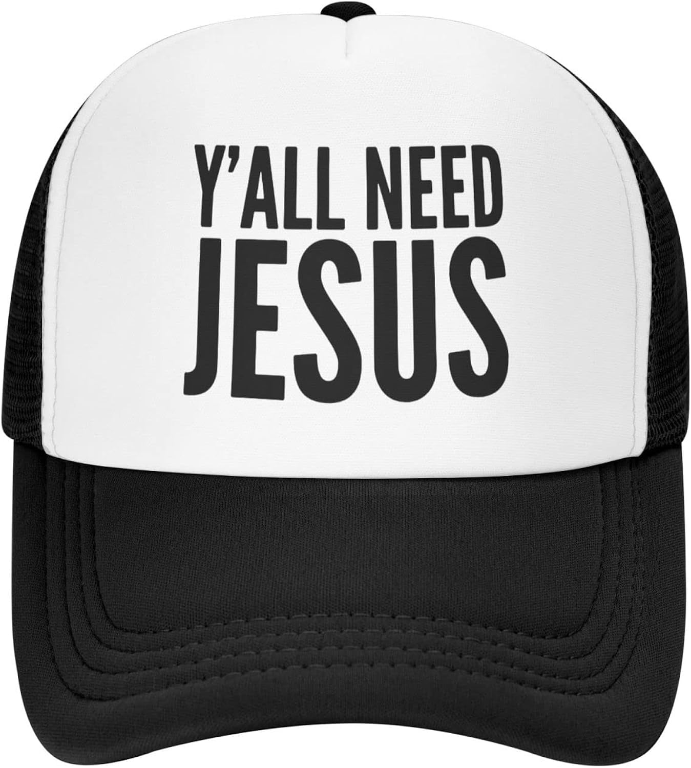 Jesus The Way, Truth, Life Mesh Back Cap Adjustable Snapback Hat ...