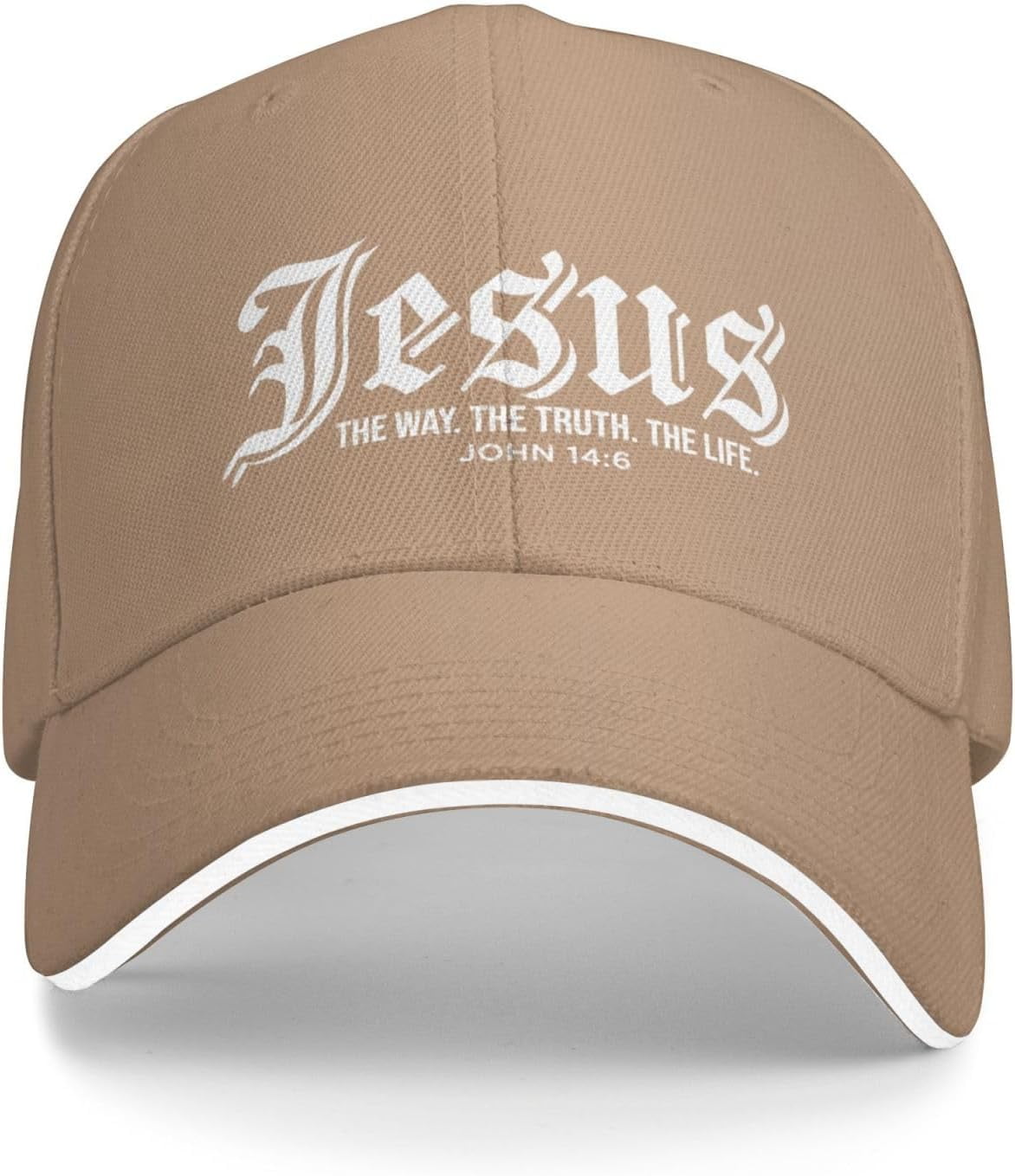 Jesus The Way Truth and The Life Hat Christian Hat for Men Women Christ ...