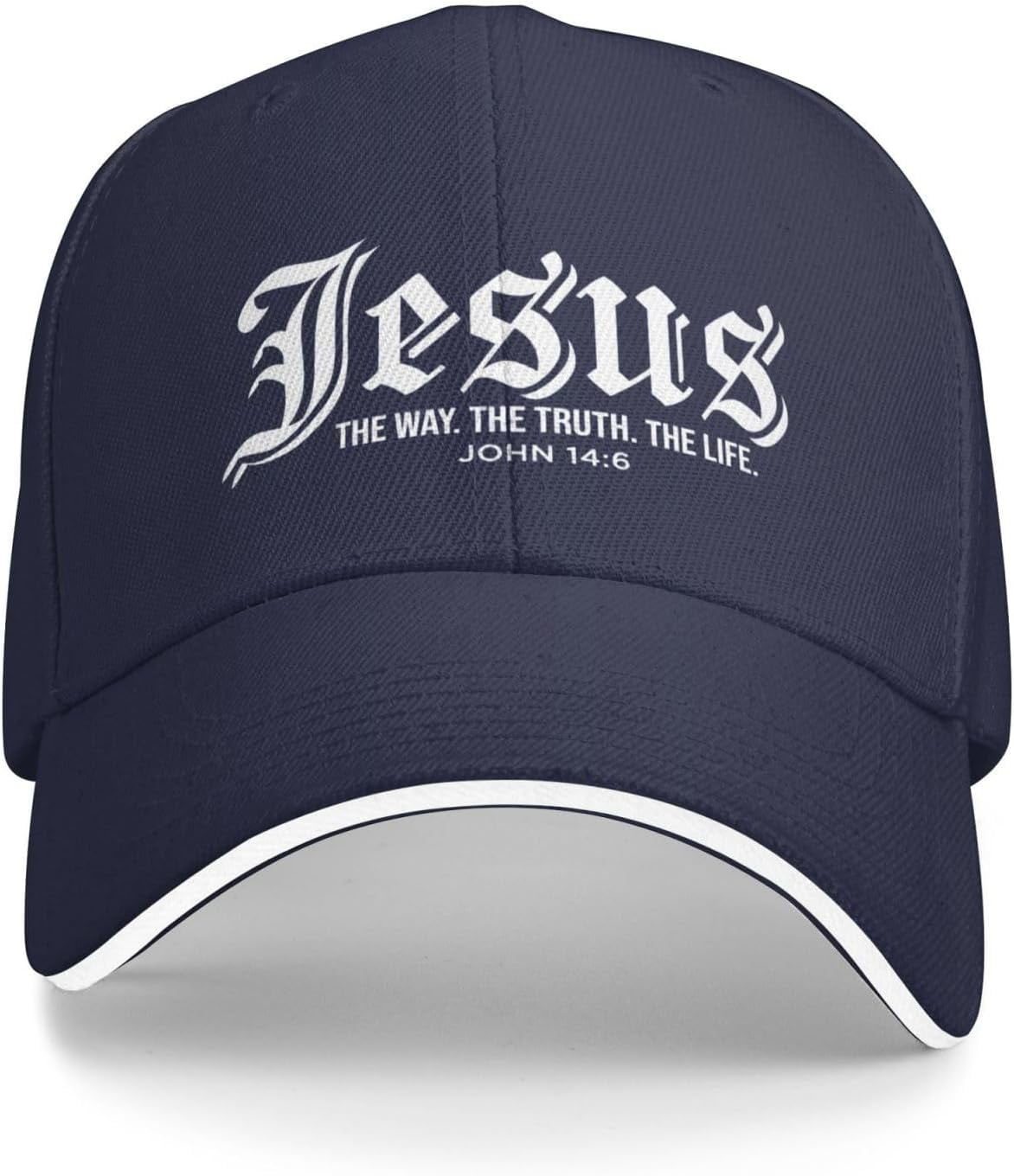 Jesus The Way Truth and The Life Hat Christian Hat for Men Women Christ ...