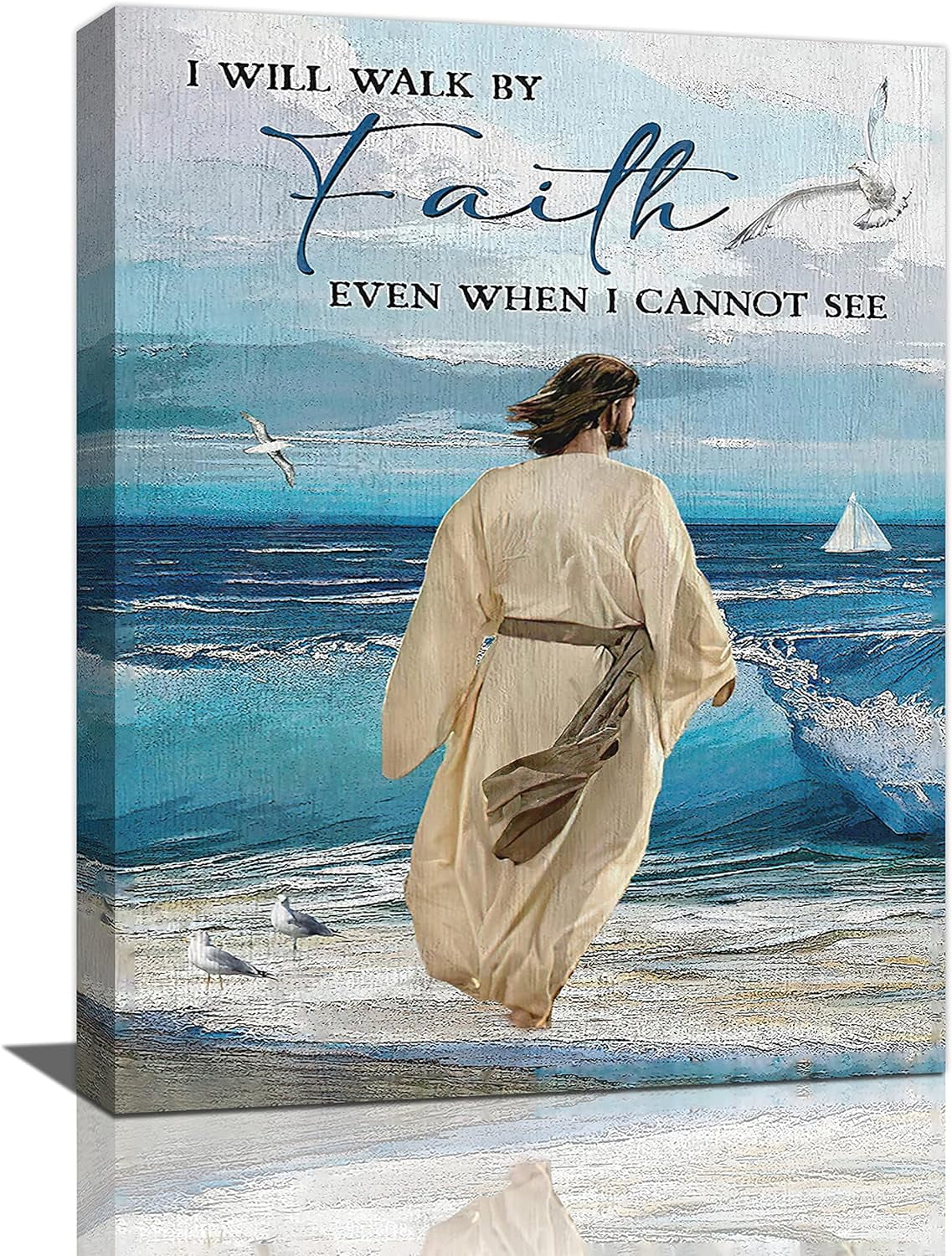 Jesus Wall Art Christian Bible Verse Print Religious Scriptures ...