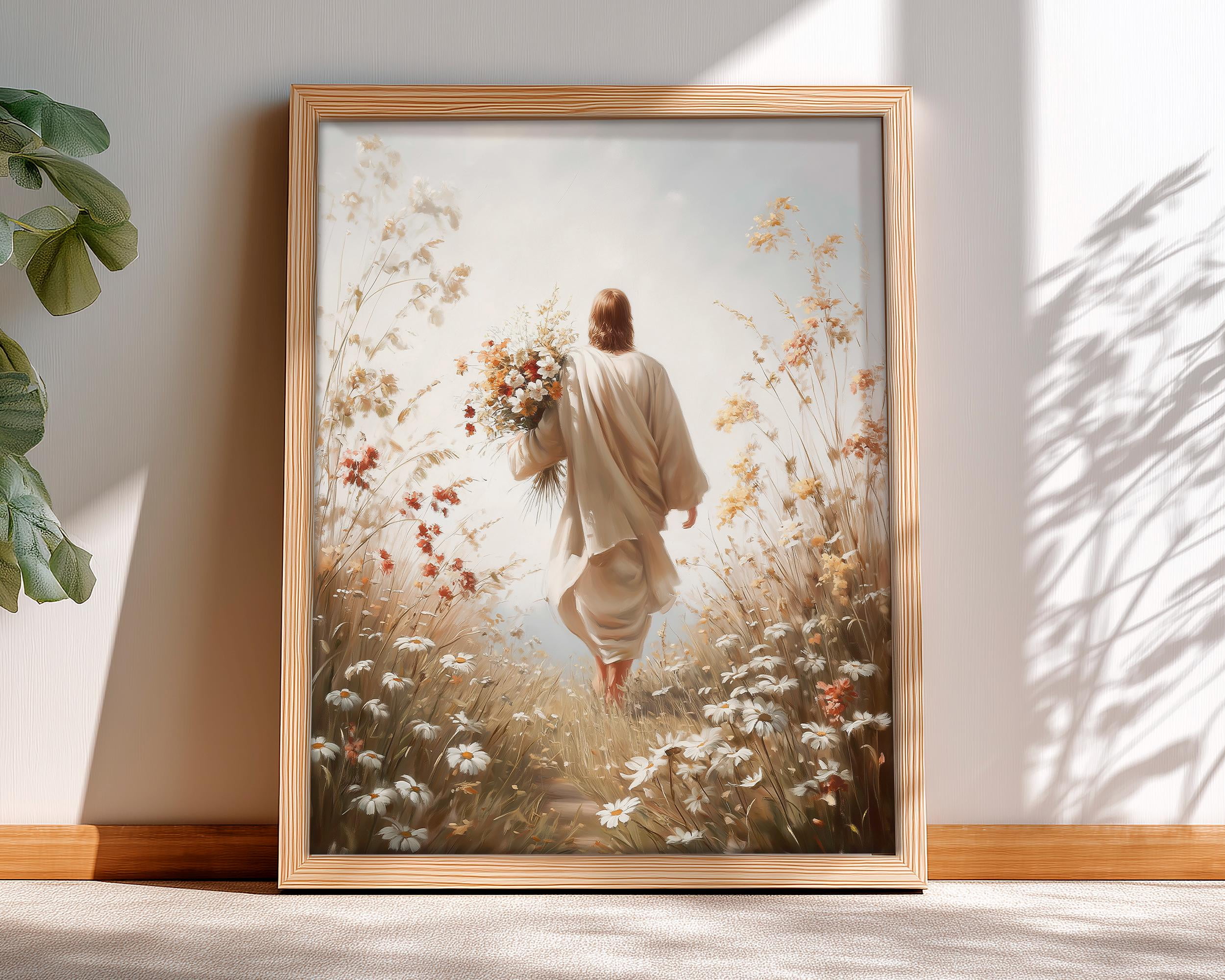 Jesus Wall Art Christian Decor: Religious, Faith, Scripture UNFRAMED ...