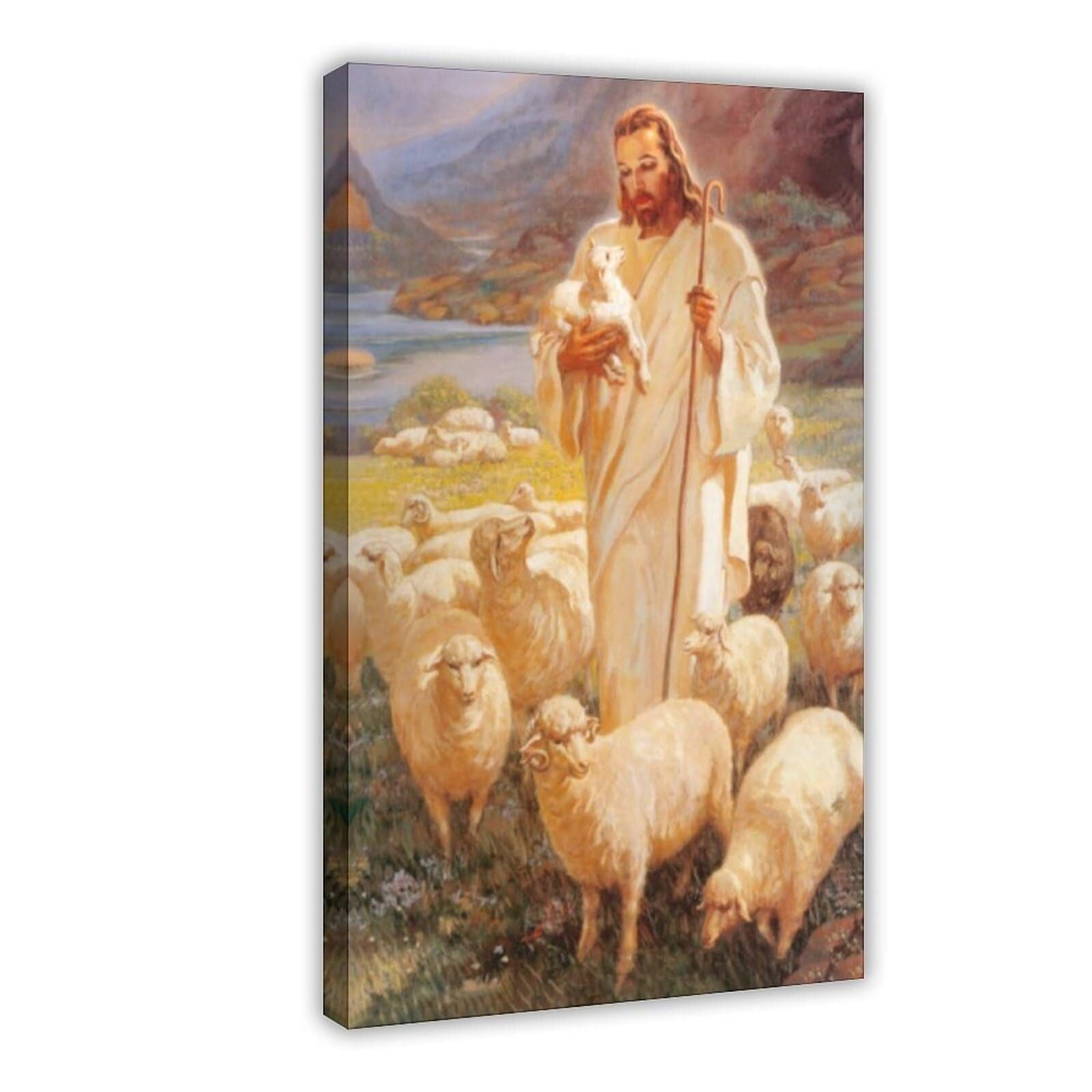 Jesus Wall Decor for Prayer Room Canvas Poster Wall Art for Decorations ...
