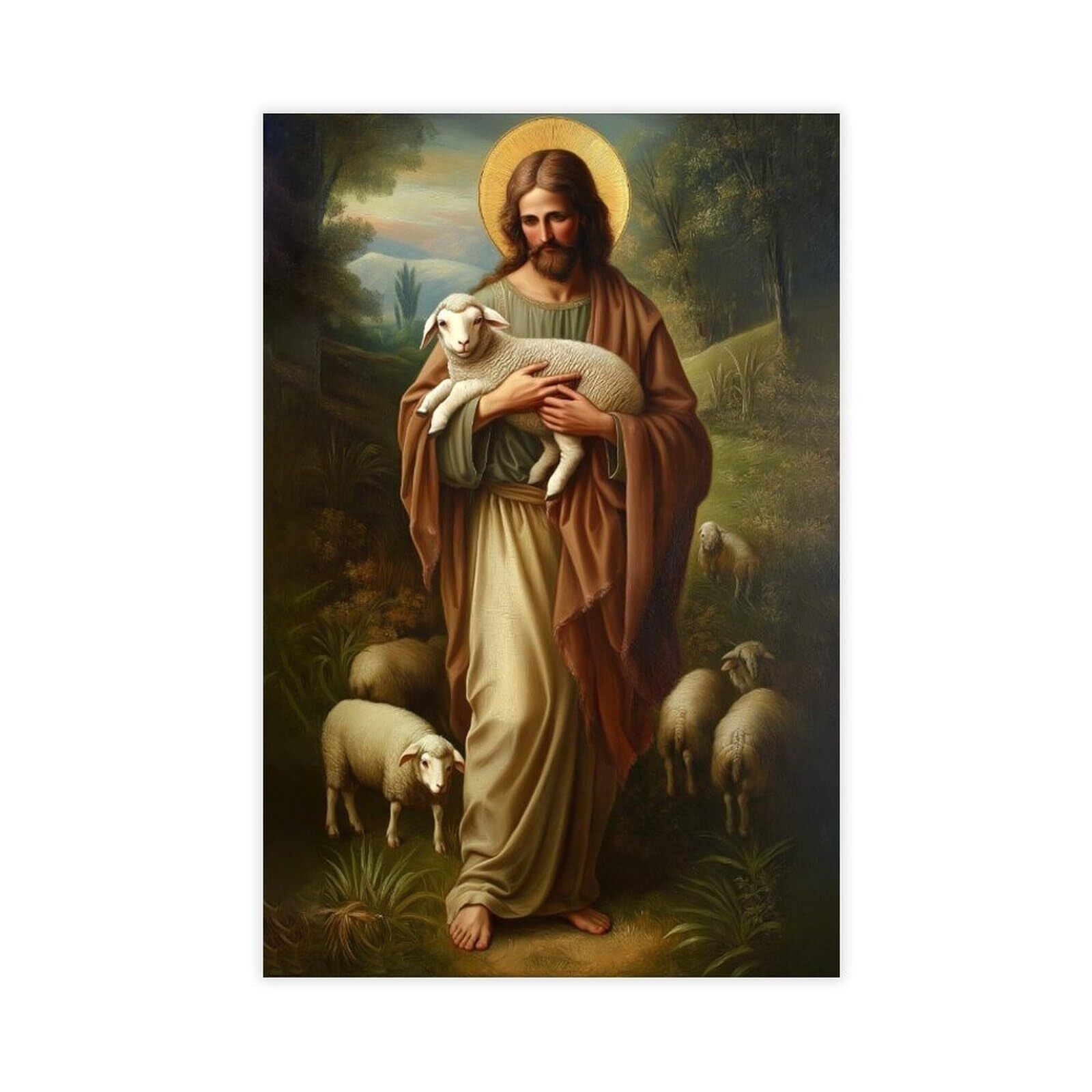 Jesus Wall Decor for Prayer Room Canvas Poster Wall Art for Decorations ...