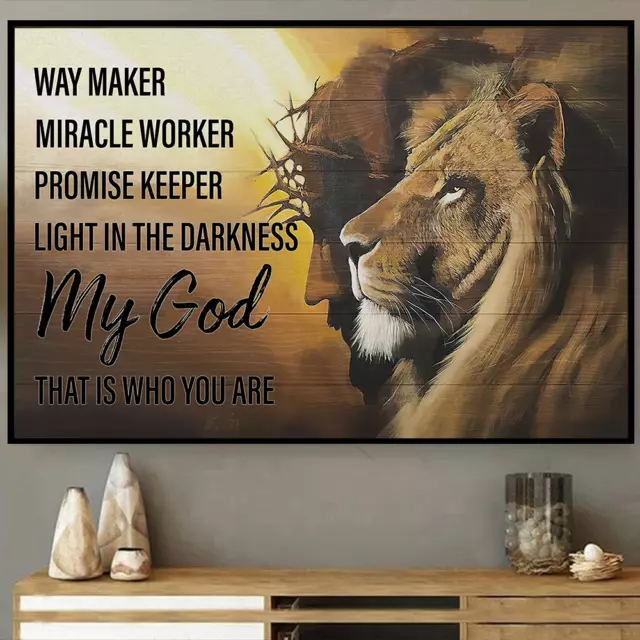 Jesus Way Maker Miracle Worker My God That Is Who You Are Pray ...
