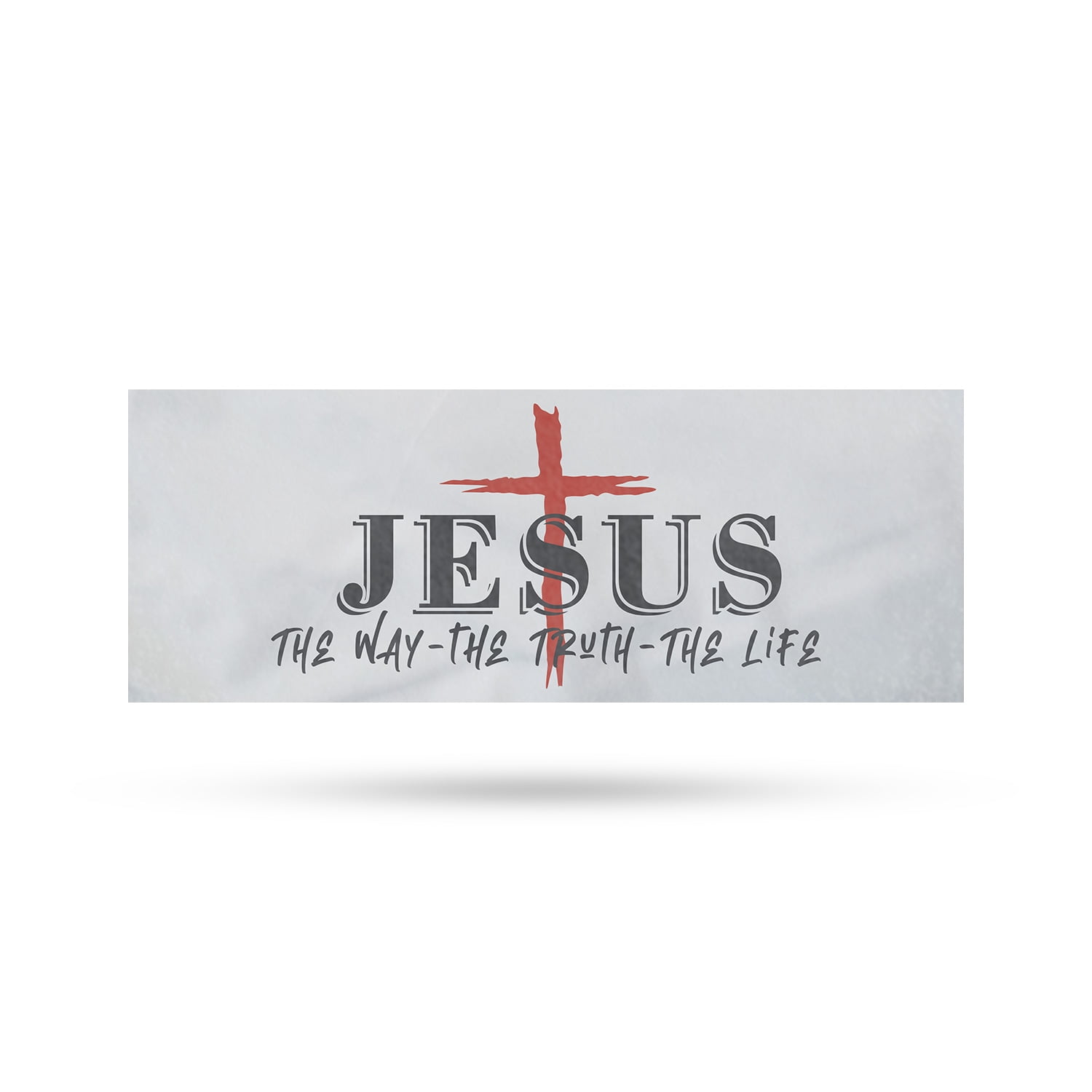 Jesus the Way the Truth the Life Vinyl Decal 12 Inch x 5 Inch ...