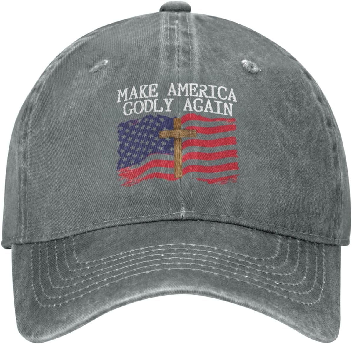 Jesus Womens Hat Make America Godly Again Low Profile Cap - Walmart.com