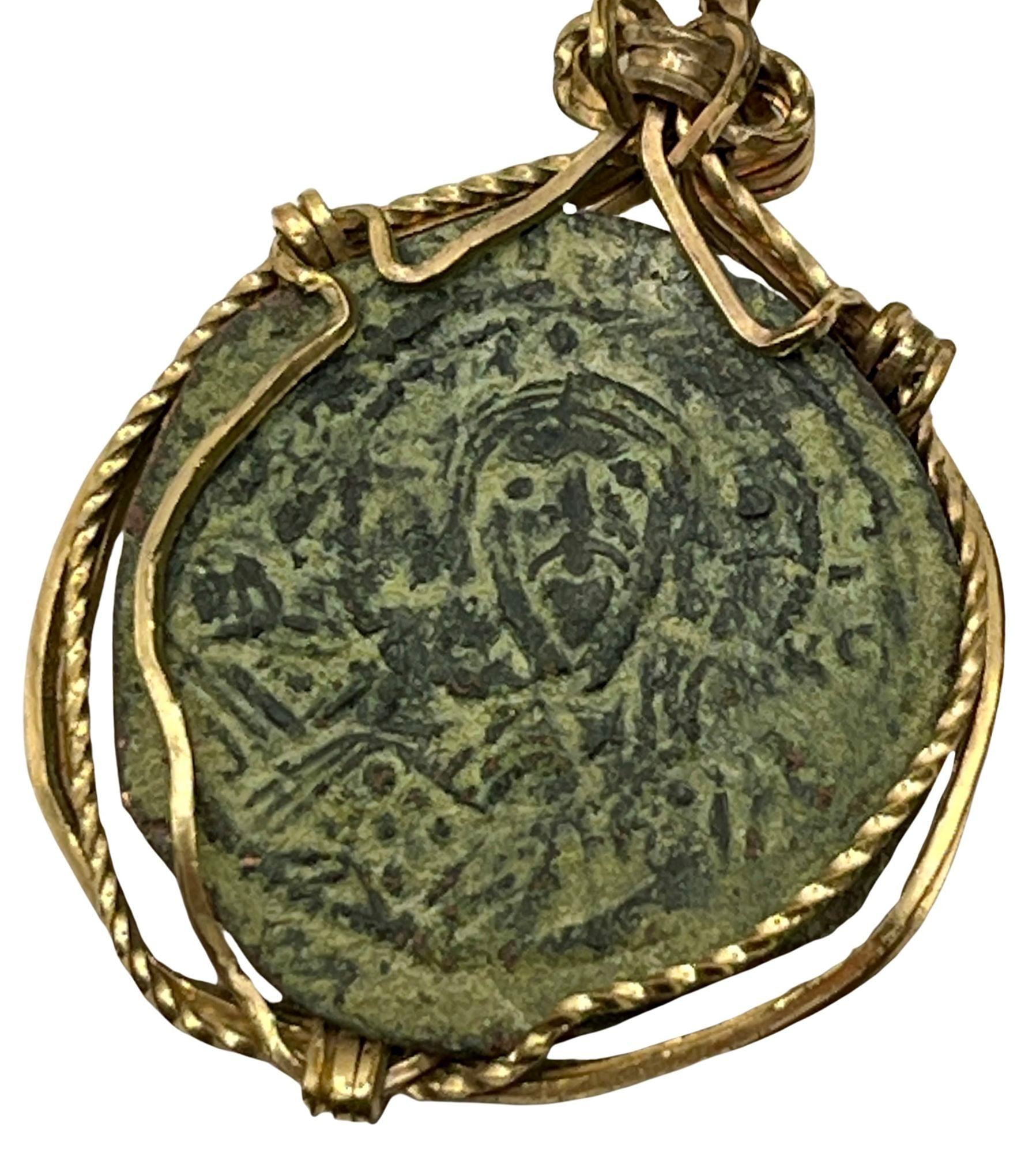 Jesus and Cross Coin Pendant - Walmart.com