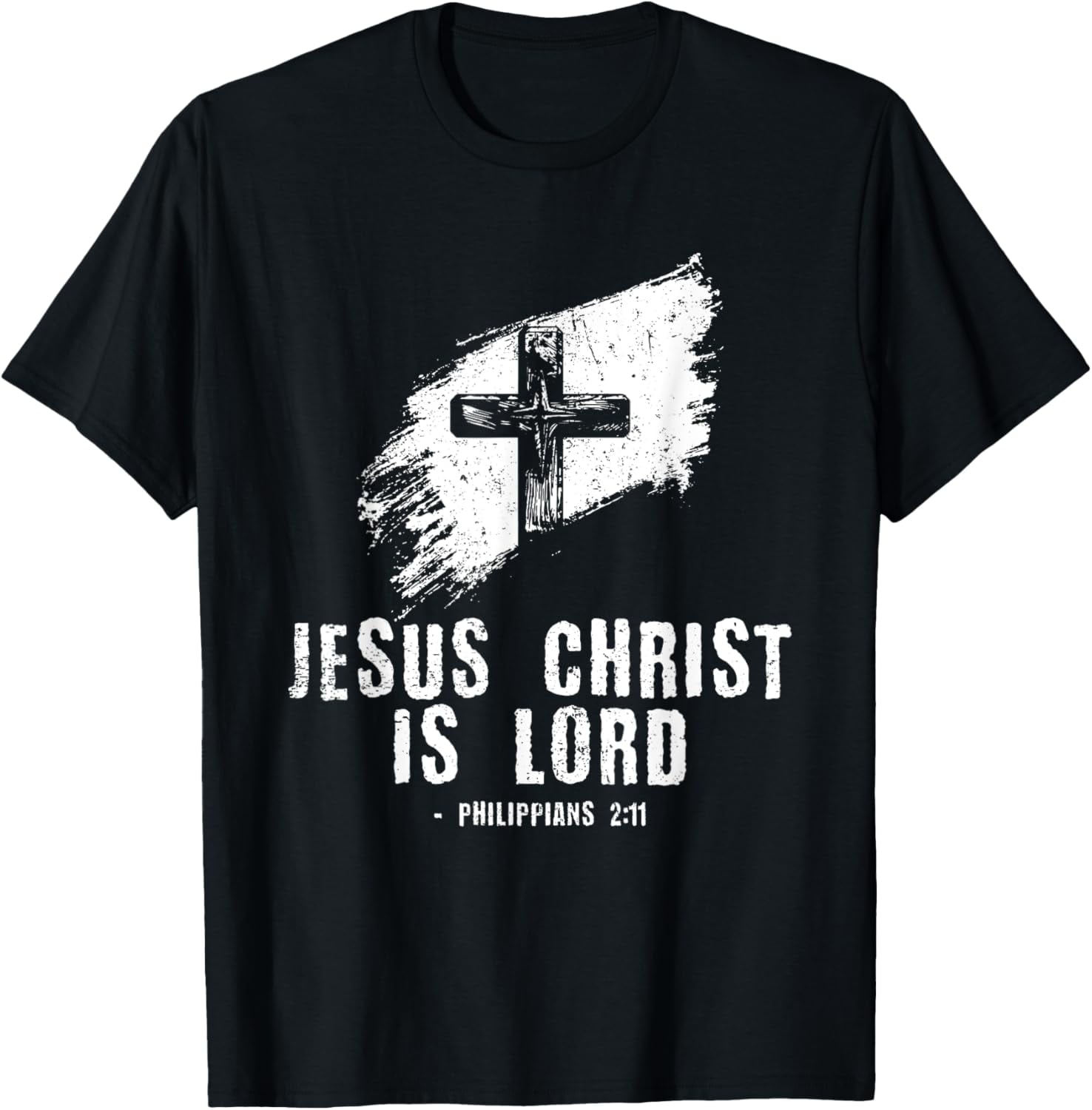 Jesus is Lord Bible Verse Philippians 2:11 Christianity T-Shirt ...