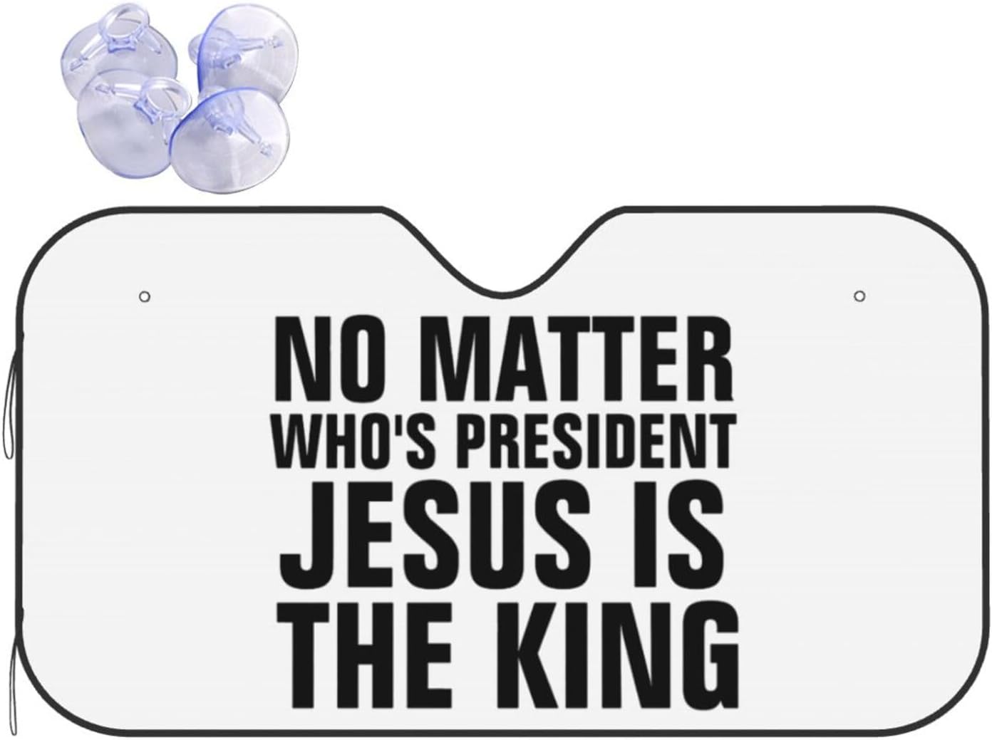 Jesus is Still King Pattern Windshield Car Sun Shade Front Window ...