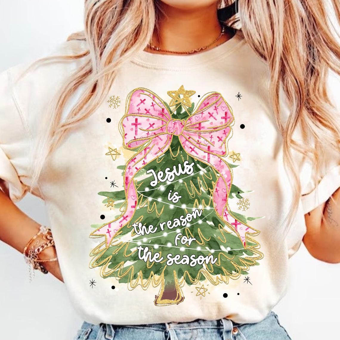 Jesus is the reason for the season, Jesus Winter Holiday, Hand Drawn ...