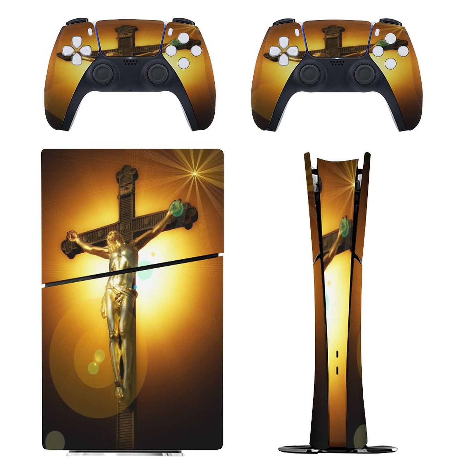 Jesus，light PS5/PS5 Slim Digital Disc Skin Sticker For Console And ...