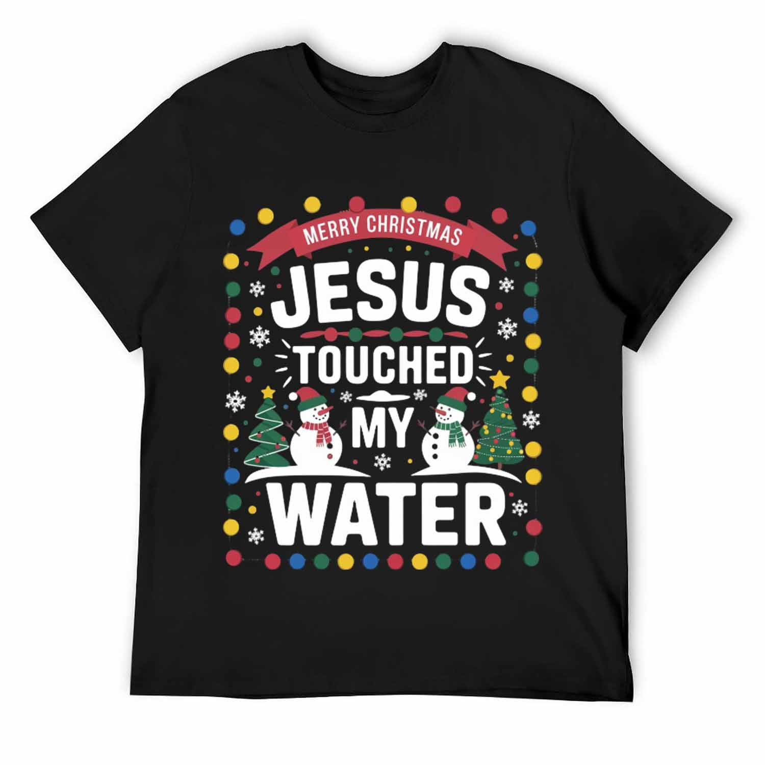 Jesus touched my water - Cool Jamaican Pride Yardie Ting T-Shirt ...