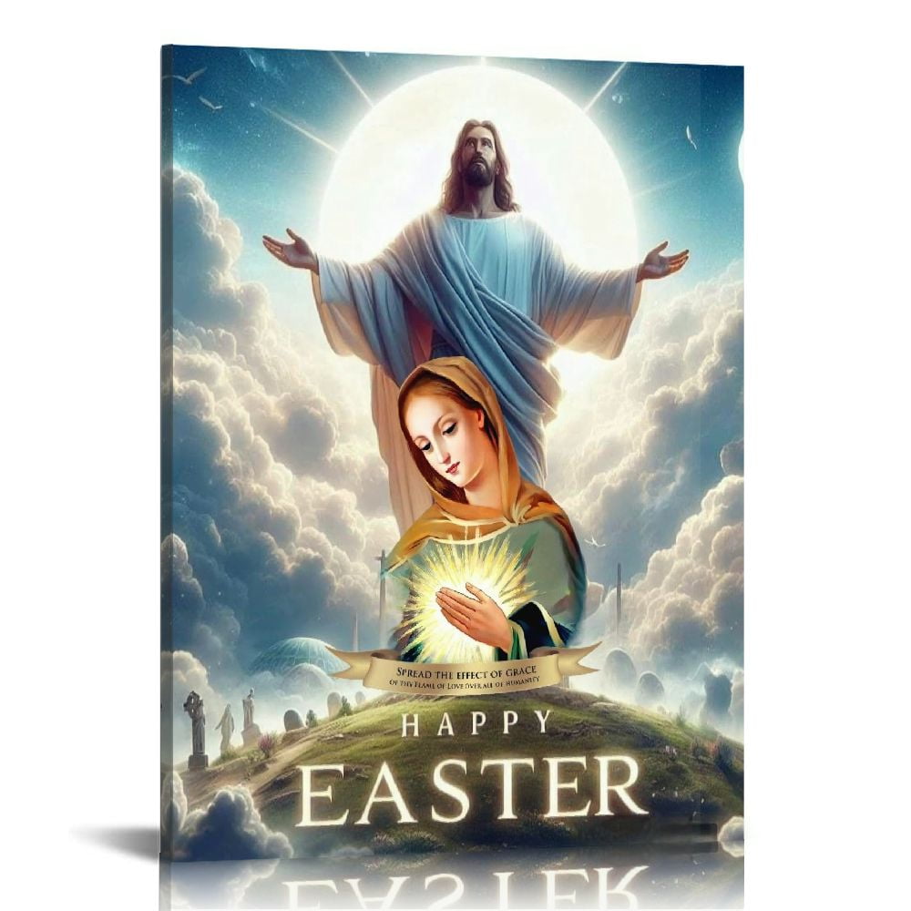 Jesus wall art decor Christian wall art, Jesus Canvas Wall Art Print ...