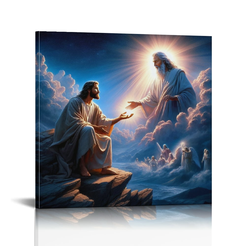 Jesus wall art decor Christian wall art, Jesus God's Gift Canvas Wall ...