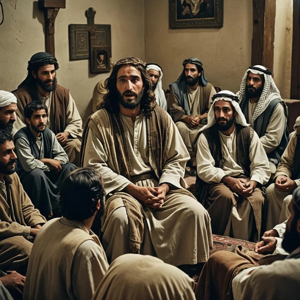 Jesus was teaching his disciples 1000 wooden jigsaw puzzles, brain ...