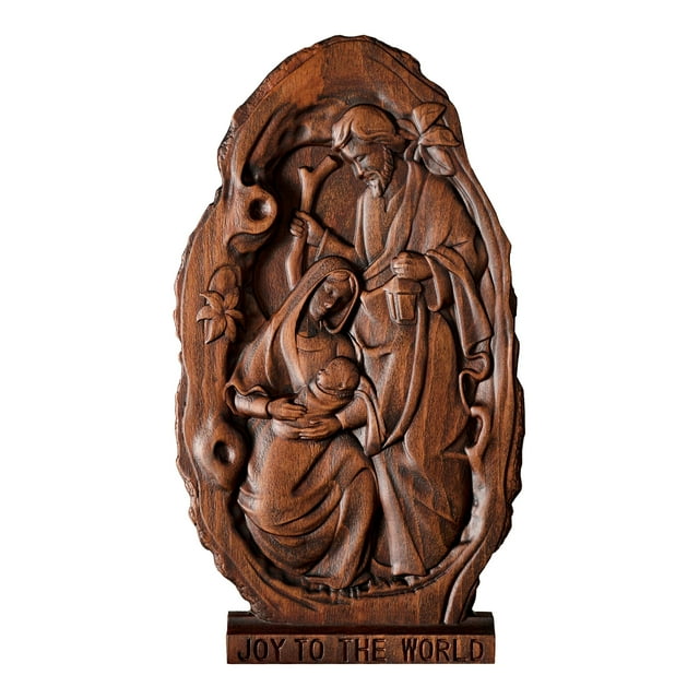 Jesus wooden nativity desktop ornaments interior decoration Mary and ...