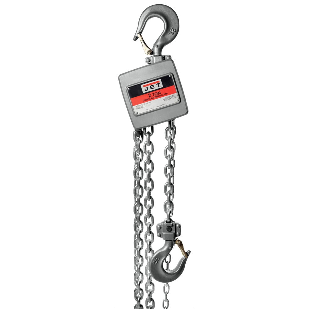 Jet Al100-200-30 2 Ton Hand Chain Hoist 30 Ft. Lift - Walmart.com