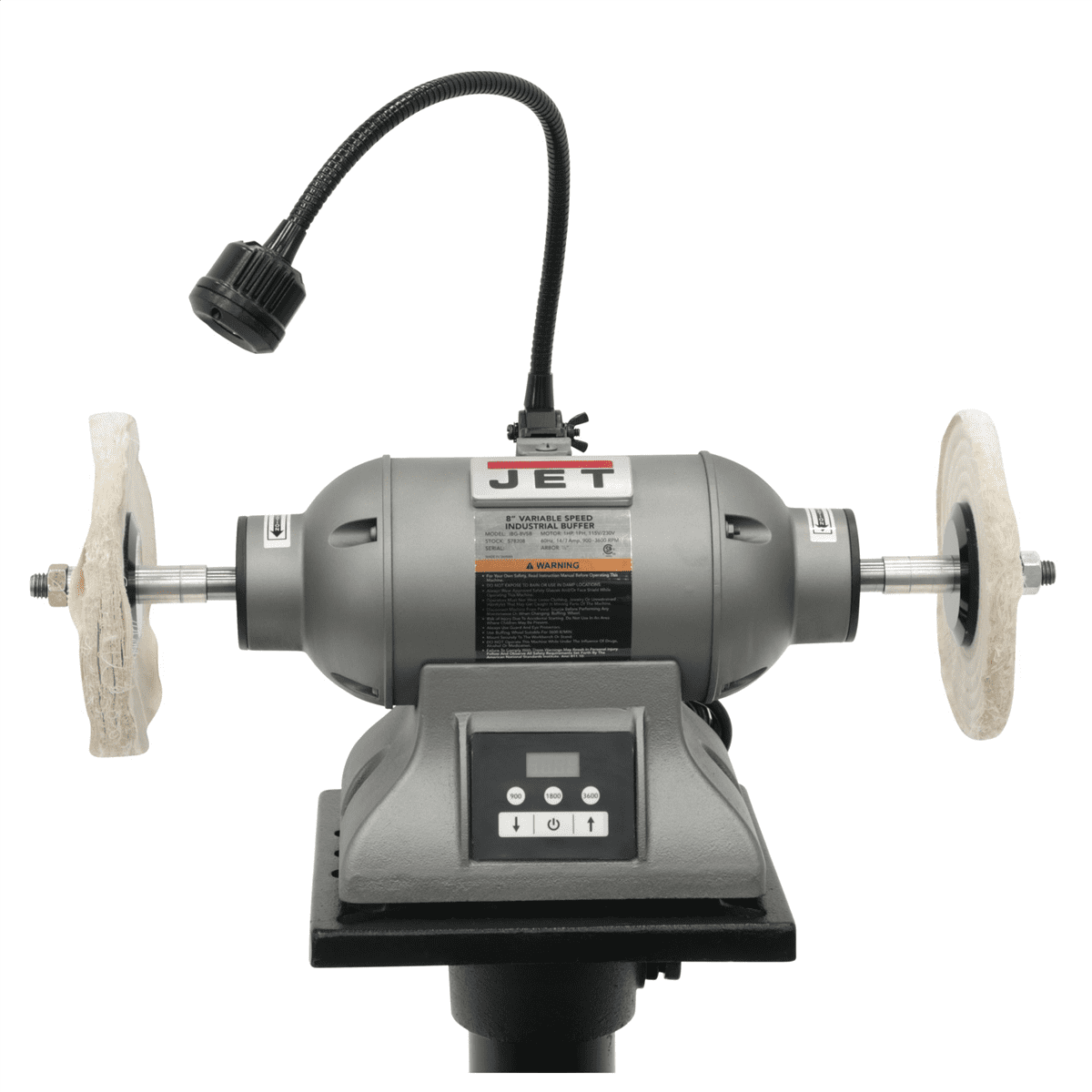 Jet 578218 8 Inch Variable High Speed Electric Industrial Metal ...