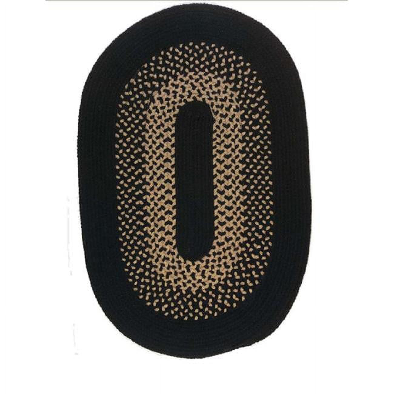 Jet Black 4 ft. x 6 ft. Rug - Walmart.com