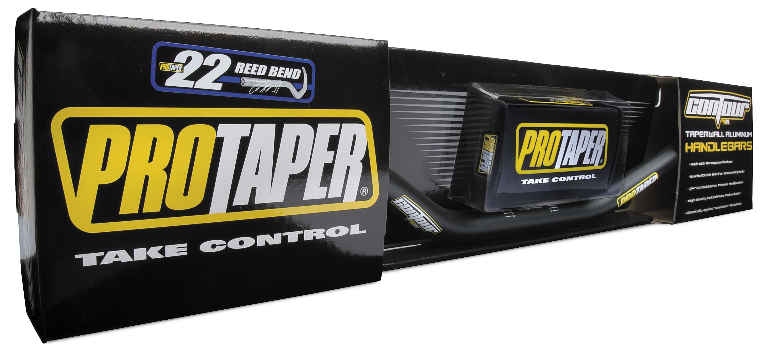 Jet Black Pro Taper Contour Factory Suzuki/KTM Stock Handlebar ...