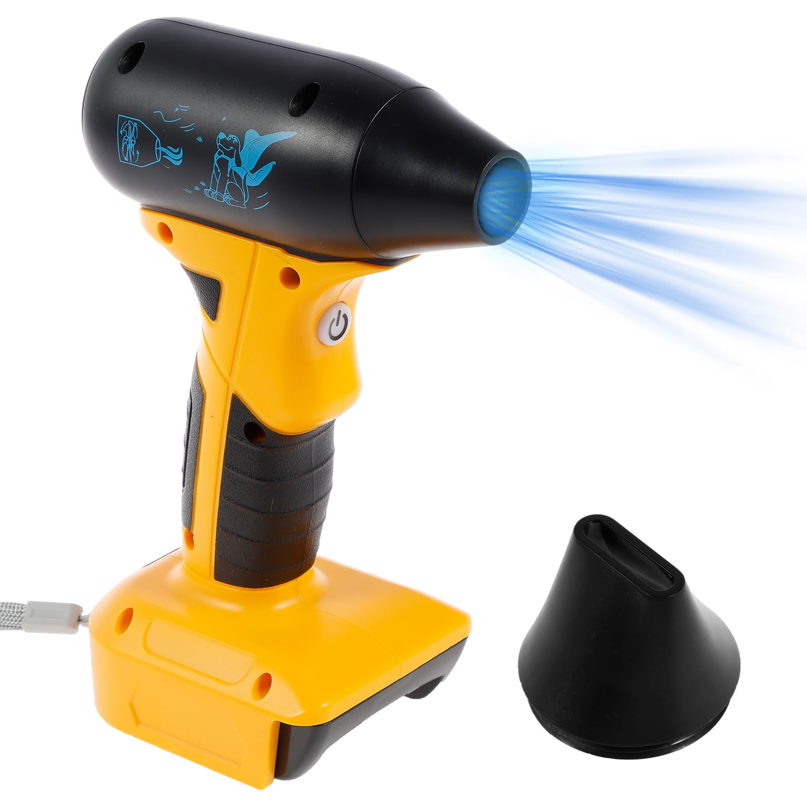 Jet Blower Mini Jet Dry Blower 130000RPM Handheld Jet Fan Blower ...