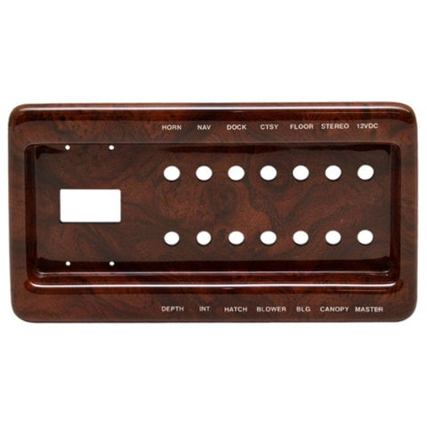 Jet Boat Blank Switch Dash Panel 6015-RB2 | Godfrey Aqua Patio 200657 ...