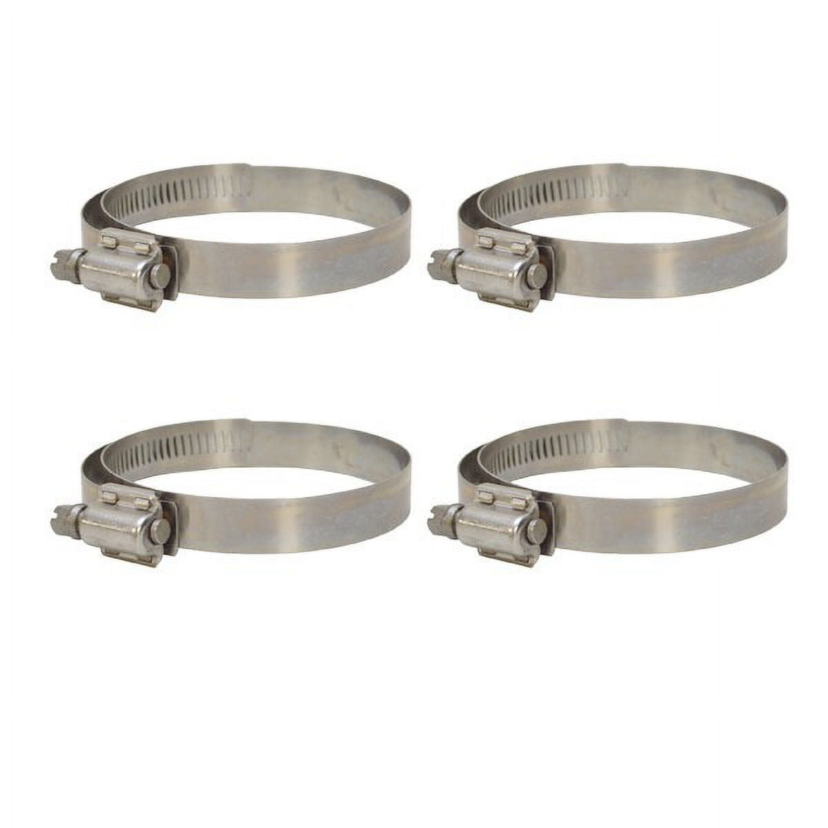 Jet Breeze Boat Hose Loop Clamps 64 | 3 9/16 - 4 1/2 Inch SS(Set of 4 ...