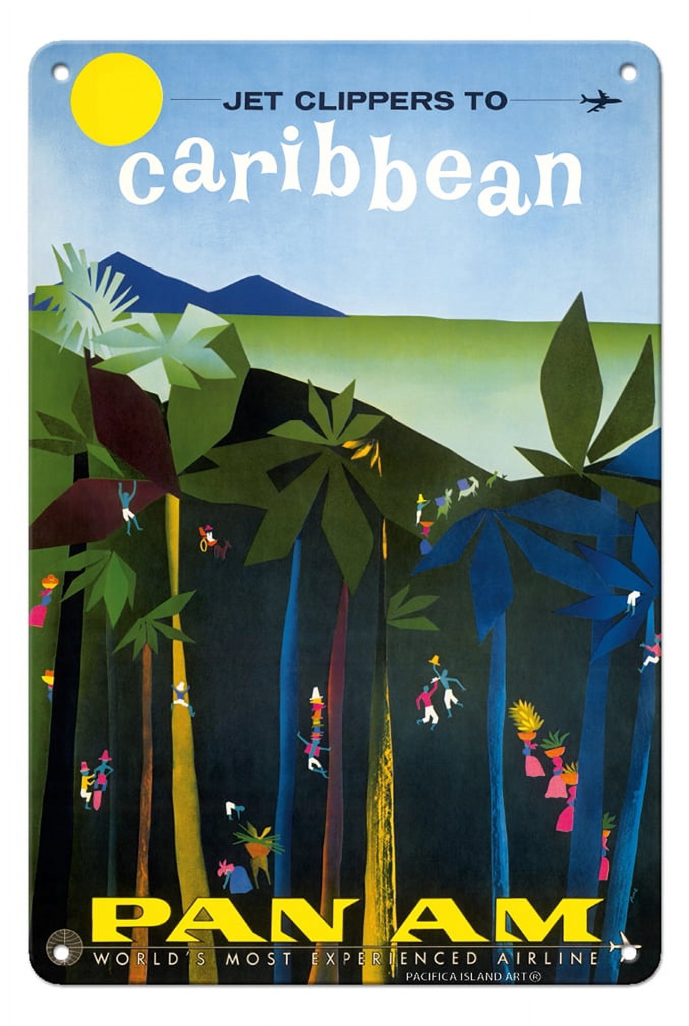 Jet Clippers to Caribbean - Pan American World Airways - Vintage ...