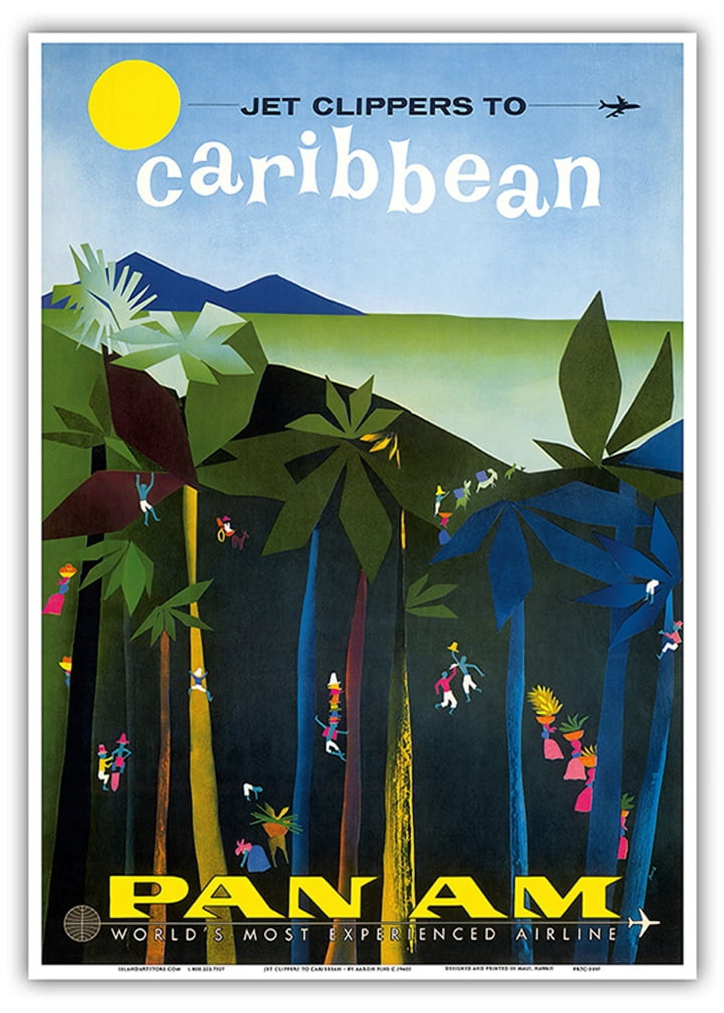Jet Clippers to Caribbean - Pan American World Airways - Vintage ...