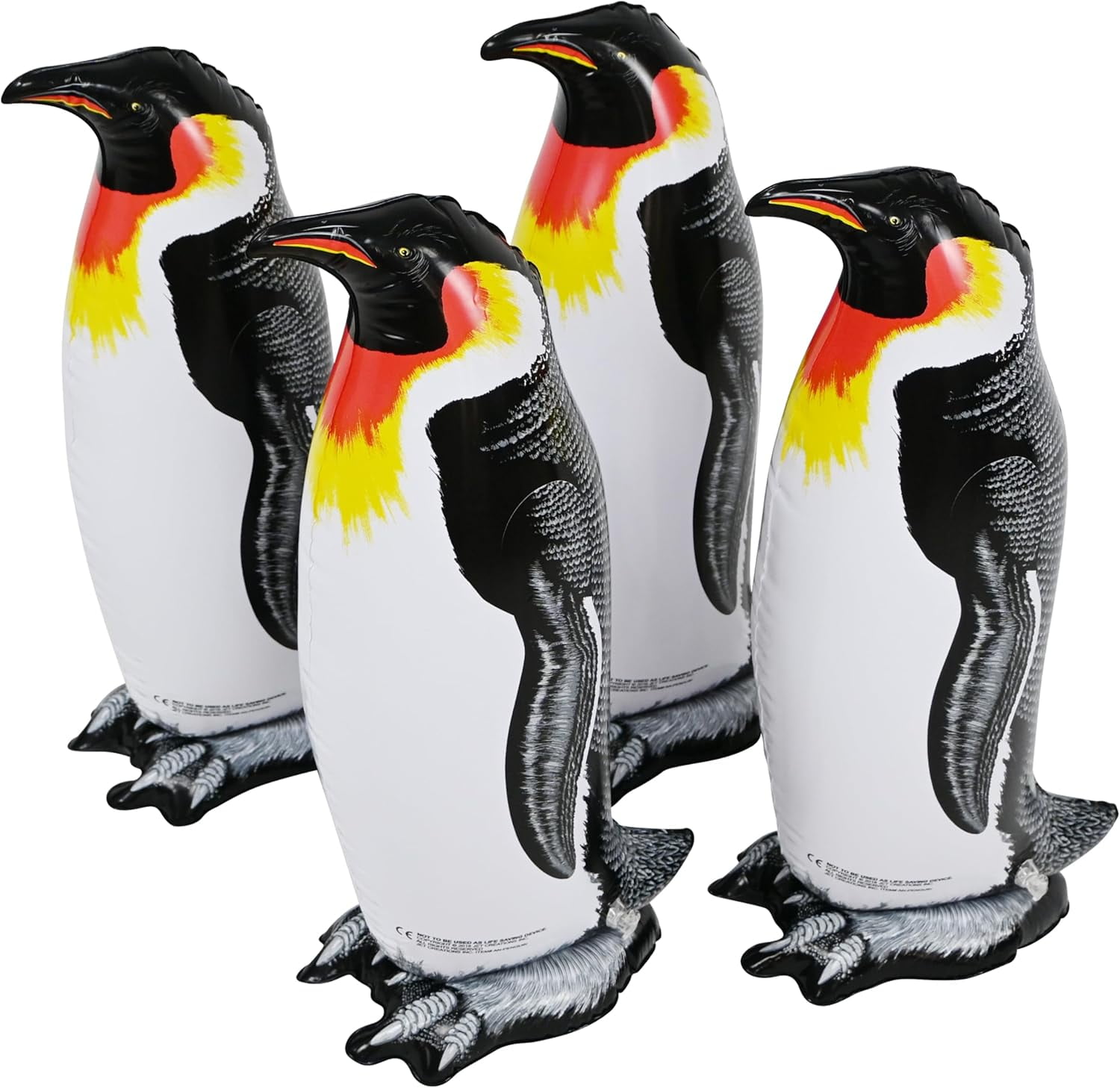 Jet Creations Inflatable 4 pcs Animals Penguin 20‚Äù Tall - Walmart.com