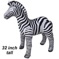 Jet Creations Zebra Inflatable 32 in tall - Walmart.com