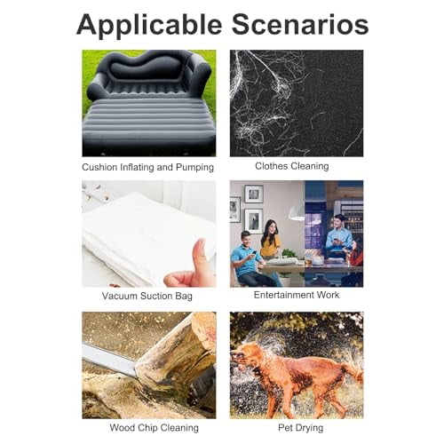 Jet Dry Mini Blower, 130000 RPM Super Jet Fan Blower, Versatile Jet ...