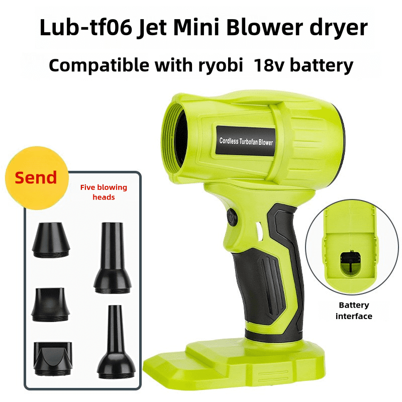 Jet Dry Mini Blower,Jet Fan 96000 RPM Wind Speed Control Compatible ...