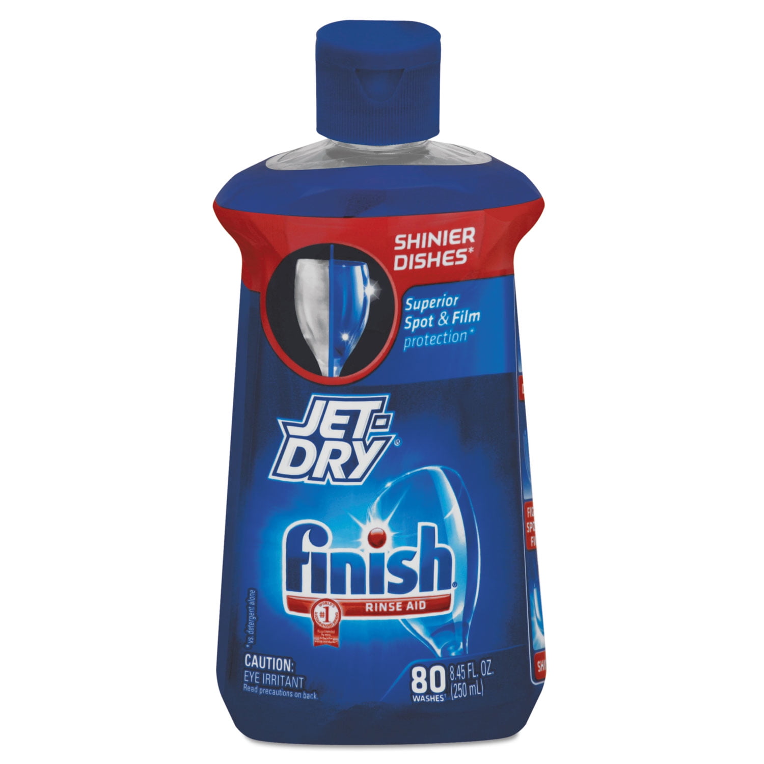 Jet-Dry Dishwasher Cleaner, Hard Water Rinse Agent, 8.45 oz Bottle, 8 ...
