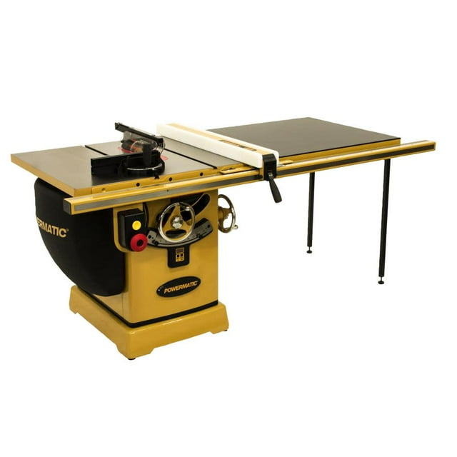 Jet Equipment 5 HP, 3 Phase 230 & 460V Powermatic 2000B Table Saw with ...
