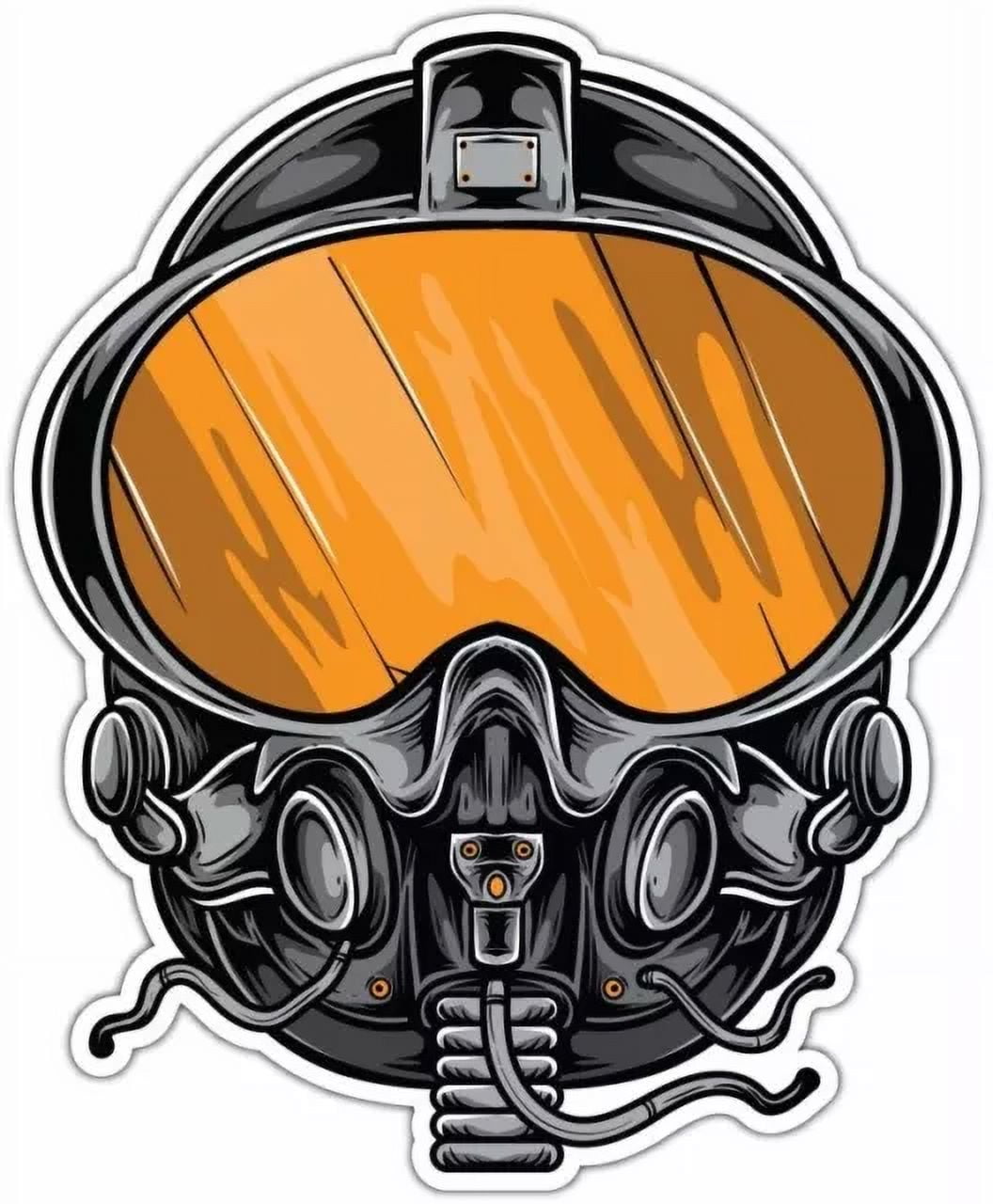 Jet Fighter Pilot Airplane Military Car Stickerphone Decal Water Bottle ...