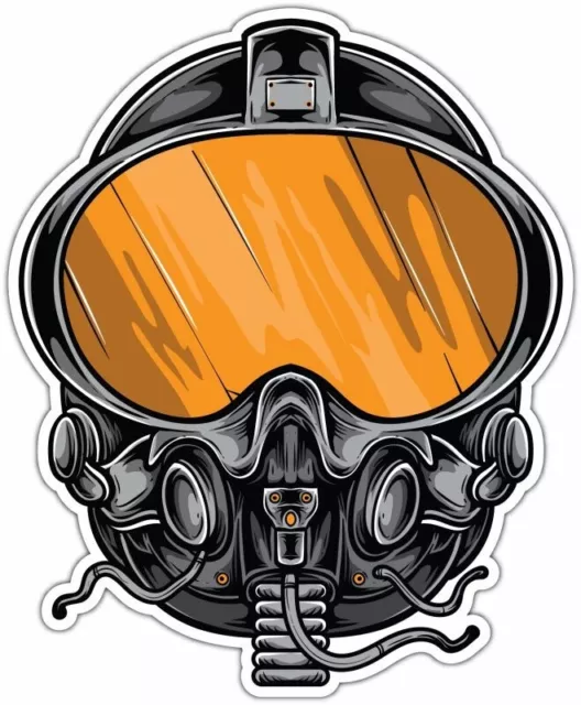 Jet Fighter Pilot Airplane Military Car Stickerphone Decal Water Bottle ...