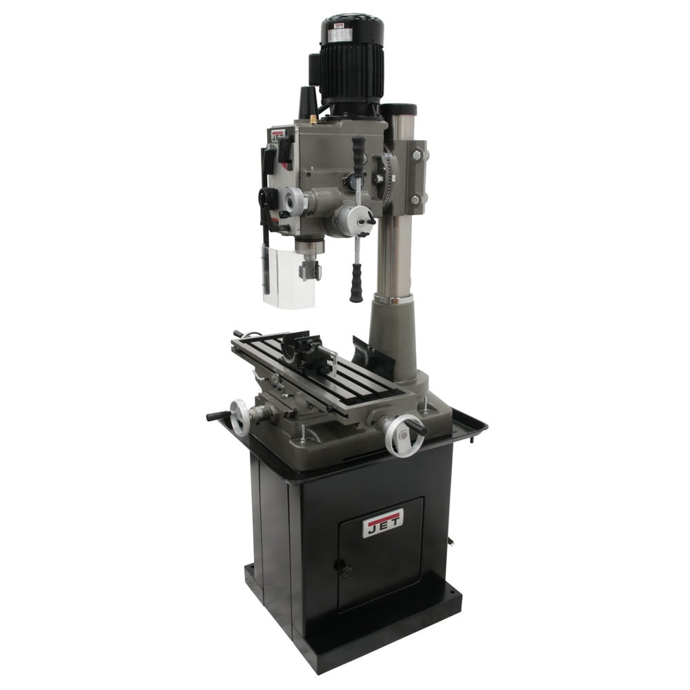Jet Geared Head Square Column Mill/drill With Power Downfeed With Dp700 ...