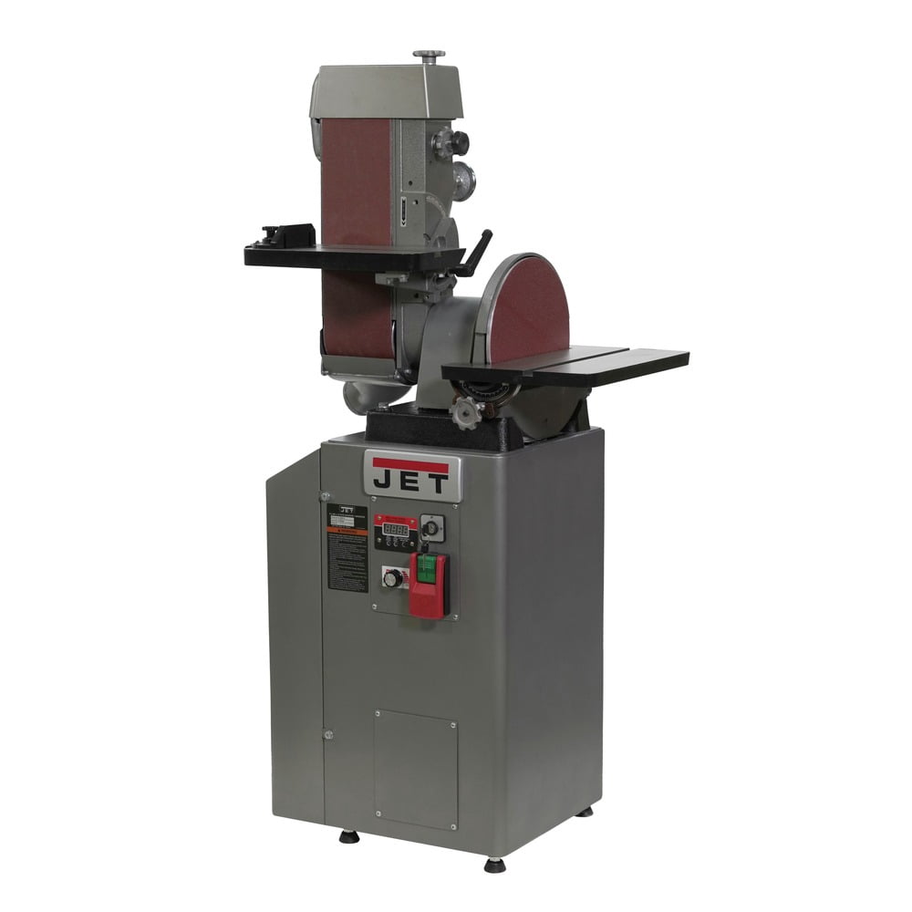 JET JT1-112 6 in. x 48 in. Belt 12 in. Disc VS Finishing/Grinding ...