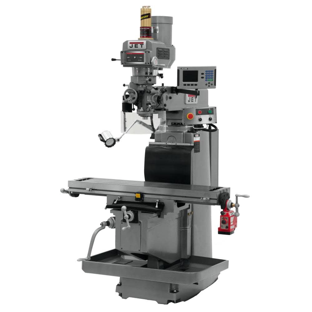 Jet Jtm-1254Rvs 200S 3X-K X Pfd Apdb Vertical Milling Machine - Walmart ...