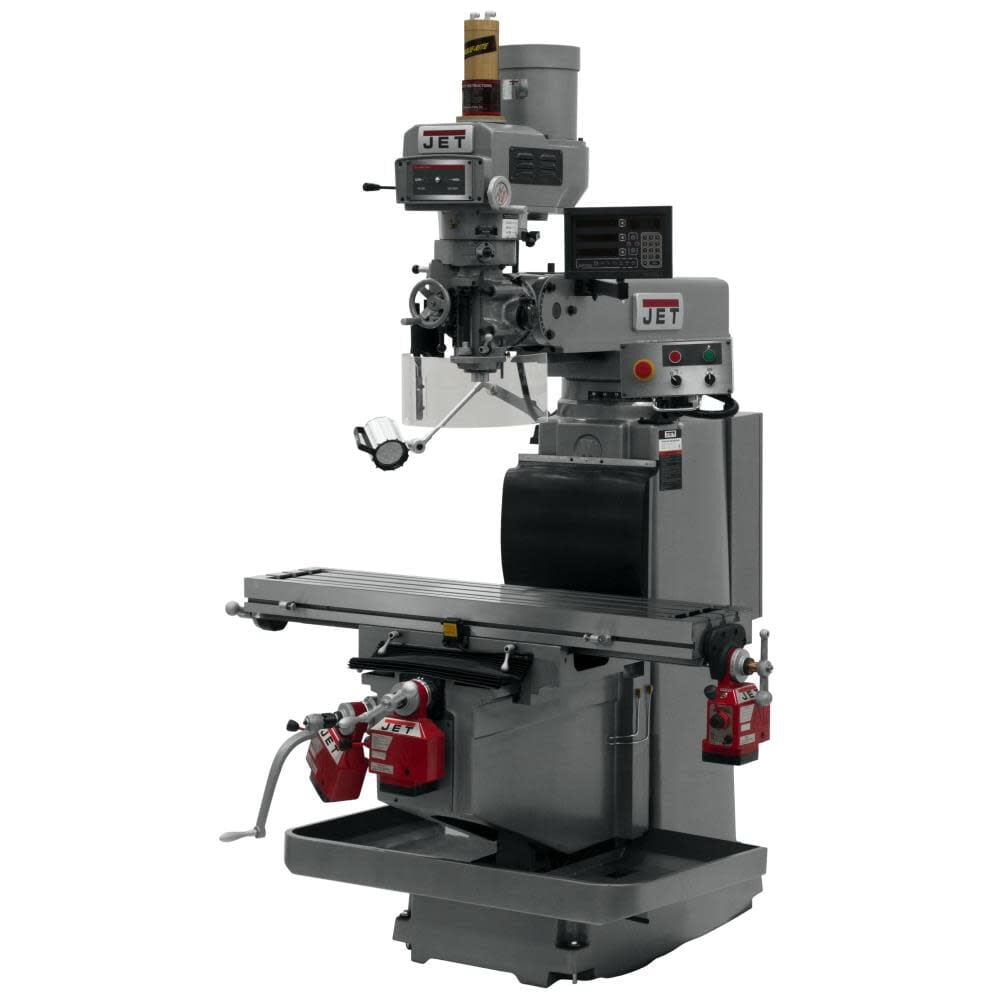 Jet Jtm-1254Rvs Dp700 3X-K Xyz Pfd Vertical Milling Machine - Walmart.com