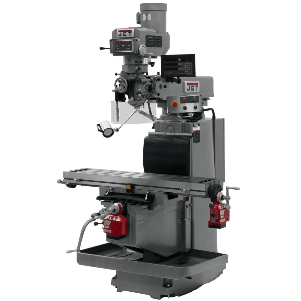 Jet Jtm-1254Rvs Dp700 Xy Pfd Vertical Milling Machine - Walmart.com