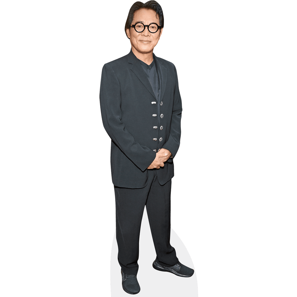 Jet Li (Black Outfit) Life Size Cutout. Standee. - Walmart.com