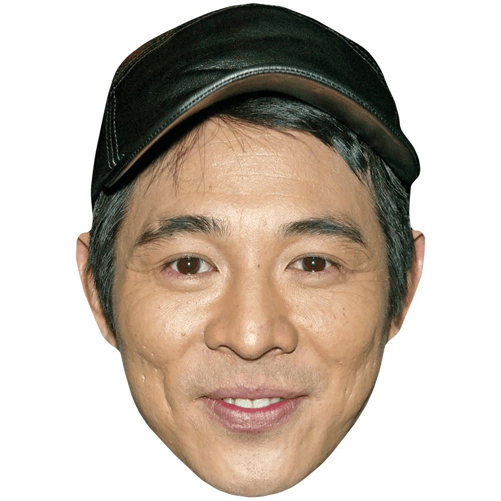 Jet Li (Hat) Big Head. Larger than life mask. - Walmart.com