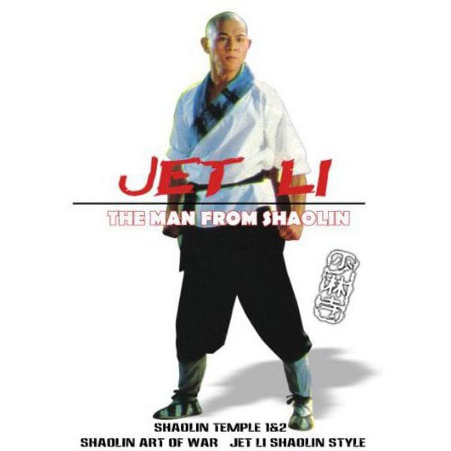 Pre-Owned Jet Li: The Man From Shaolin Temple 1 & 2 / Art Of War Li ...